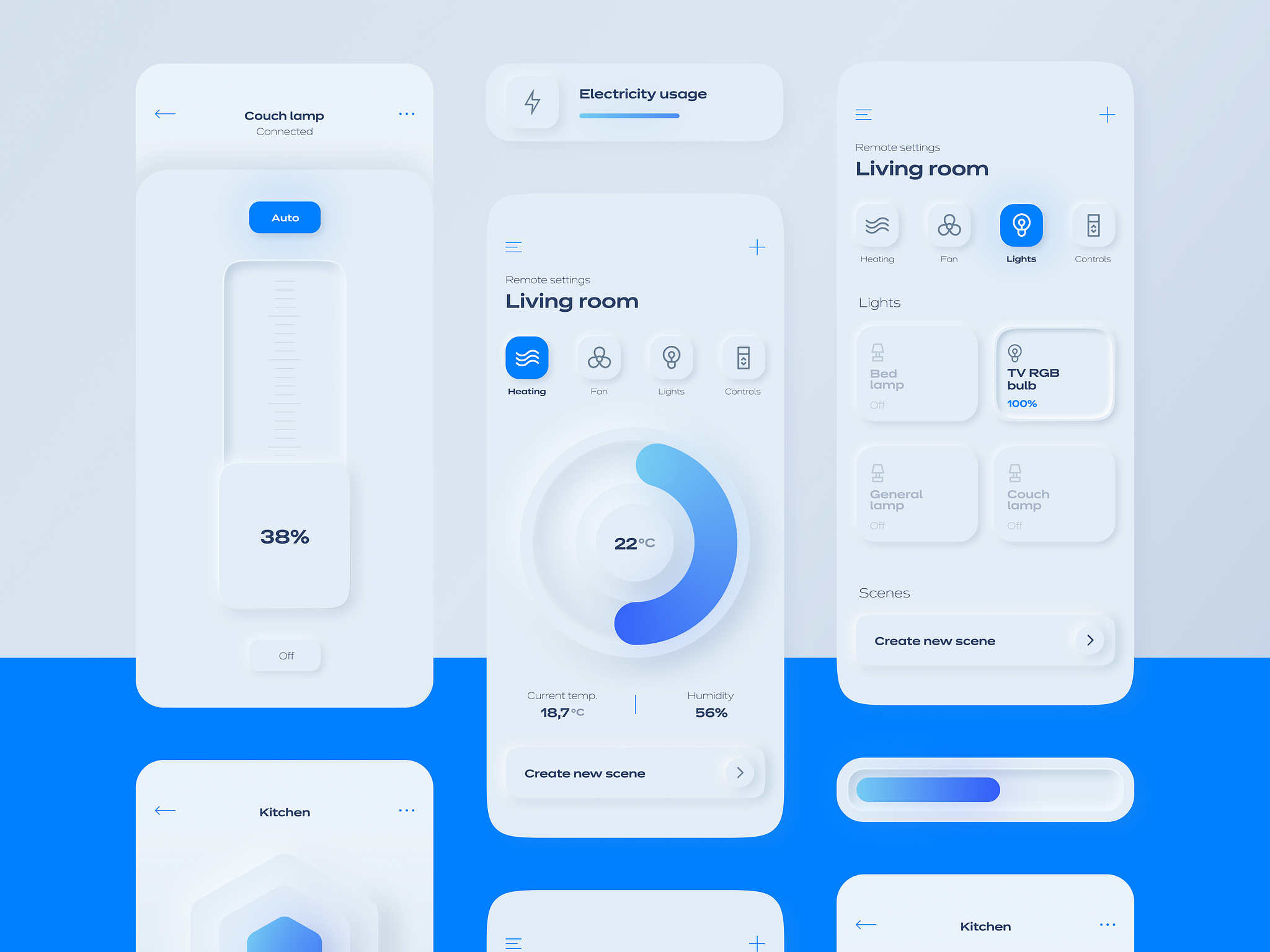 Skeuomorph Concept App by Dominik Nowakowski for iteo on Dribbble