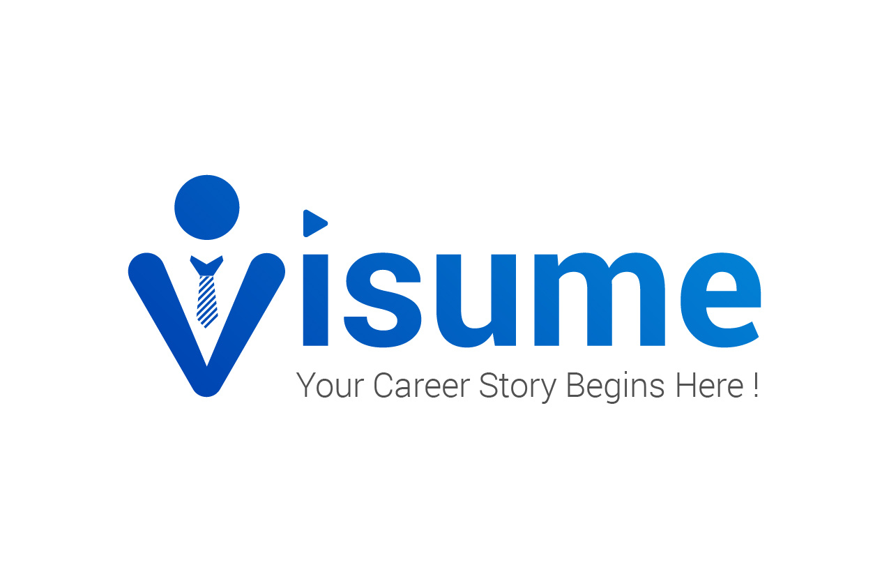 Visume logo by Uttam Patel on Dribbble