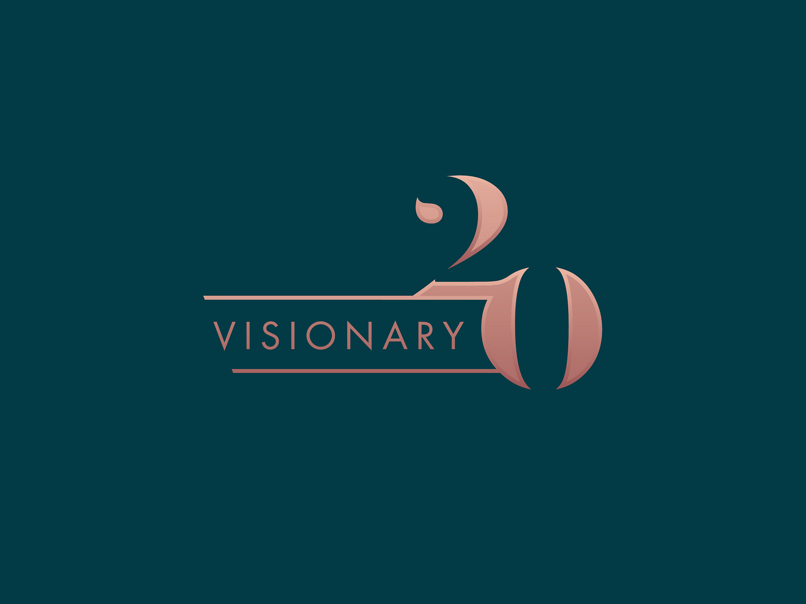 Visionary Gala 20th Anniversary Logo by Josh Walz for ZoCo Design on ...