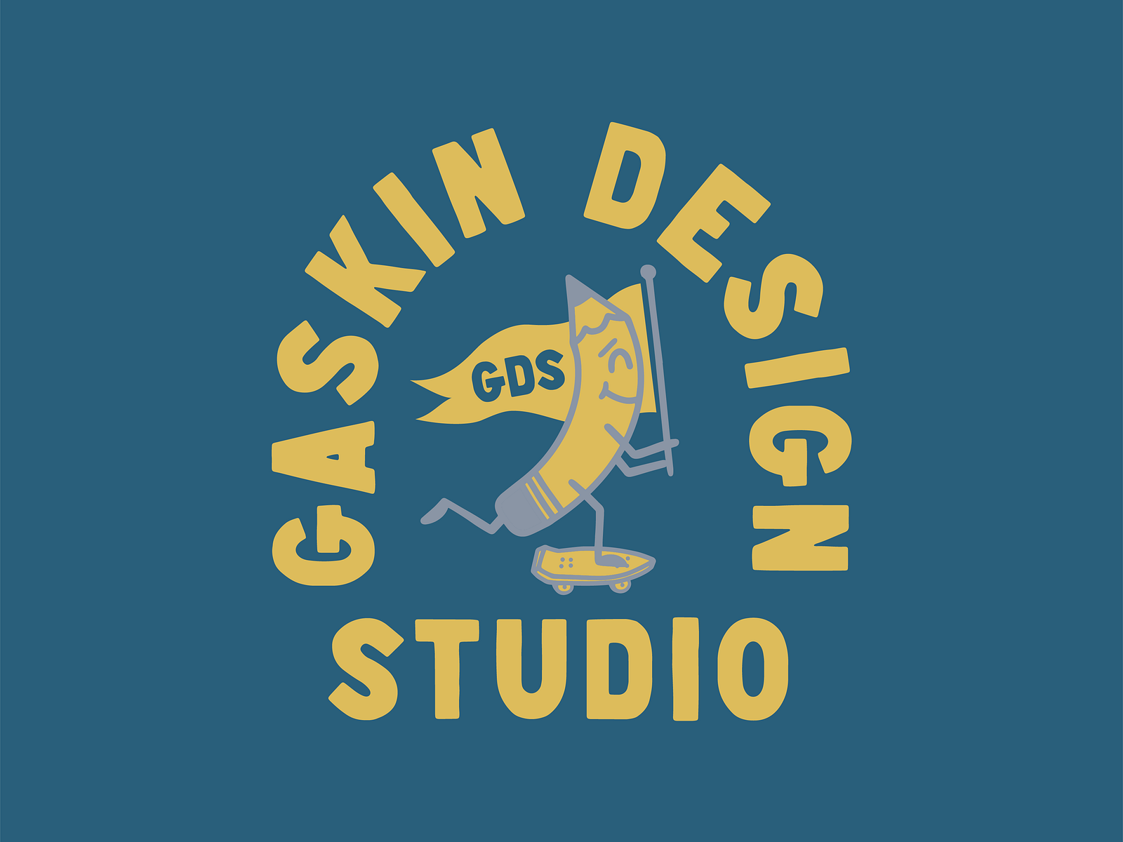 Gaskin Design Studio - Pencil Badge by John Gaskin on Dribbble