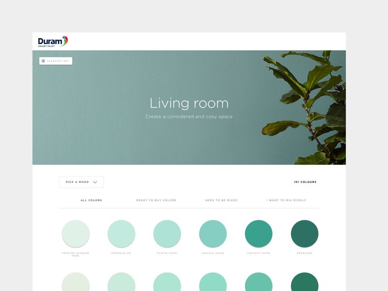 Duram Smart Paint by Jason Groenewald-Bure on Dribbble