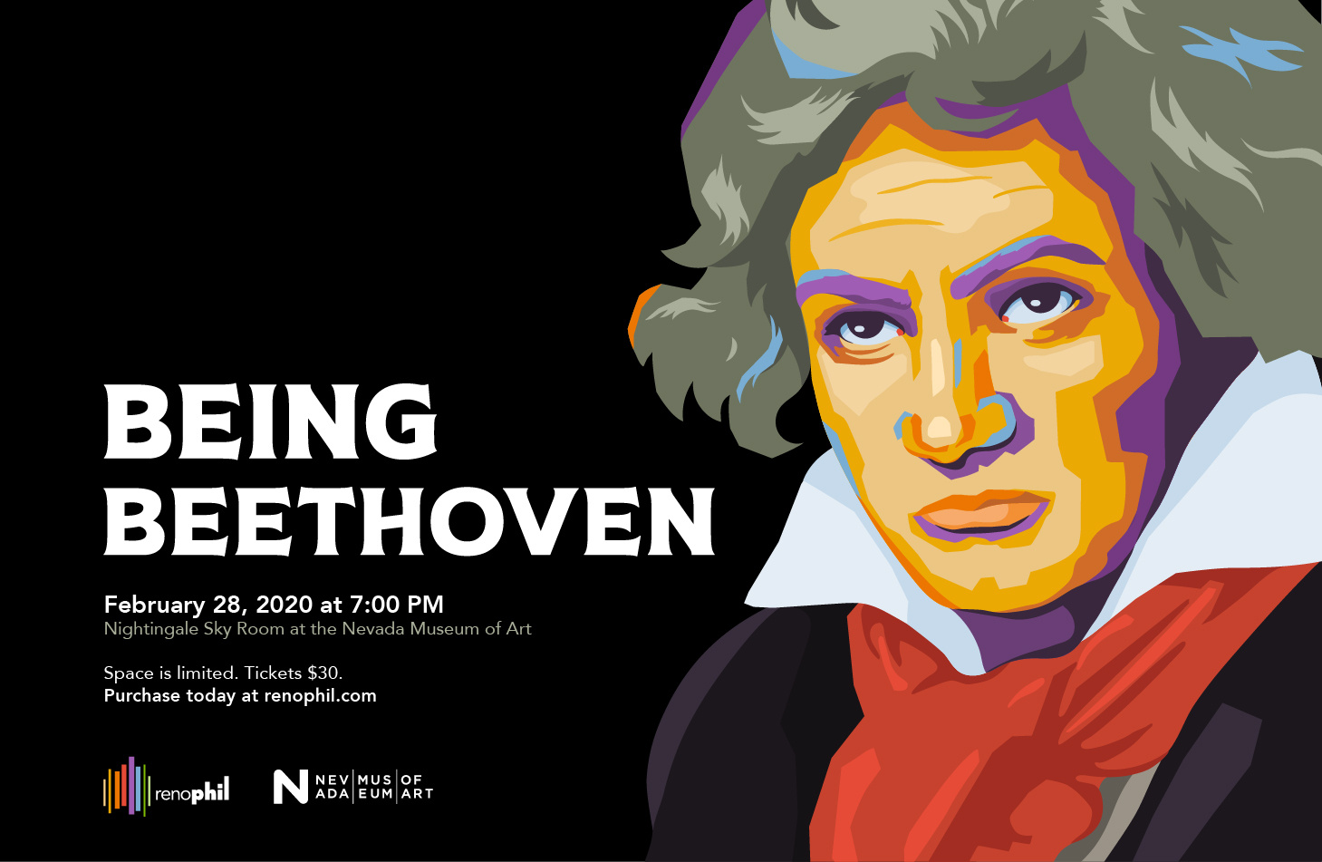 Reno Philharmonic Being Beethoven by Cheyanne Salmon on Dribbble
