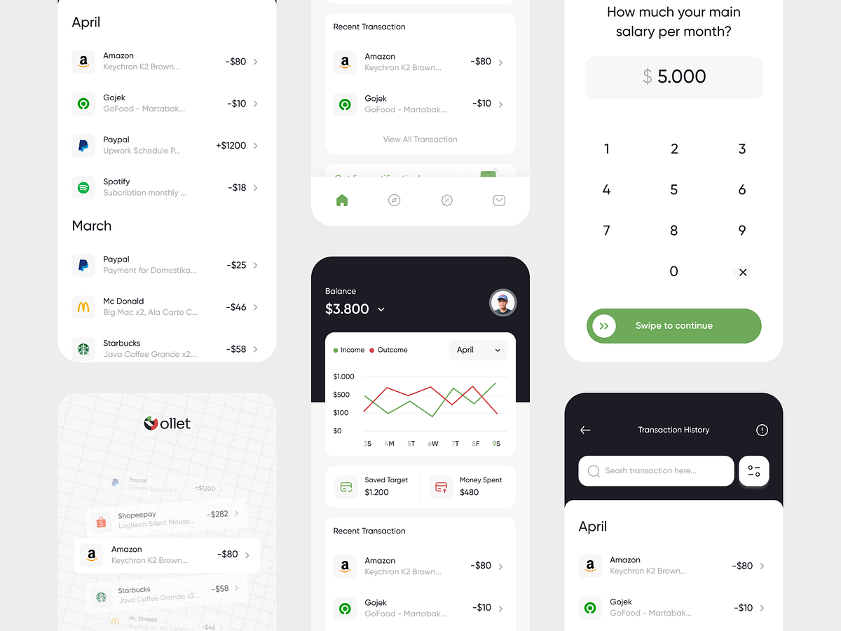Flutter designs, themes, templates and downloadable graphic elements on ...