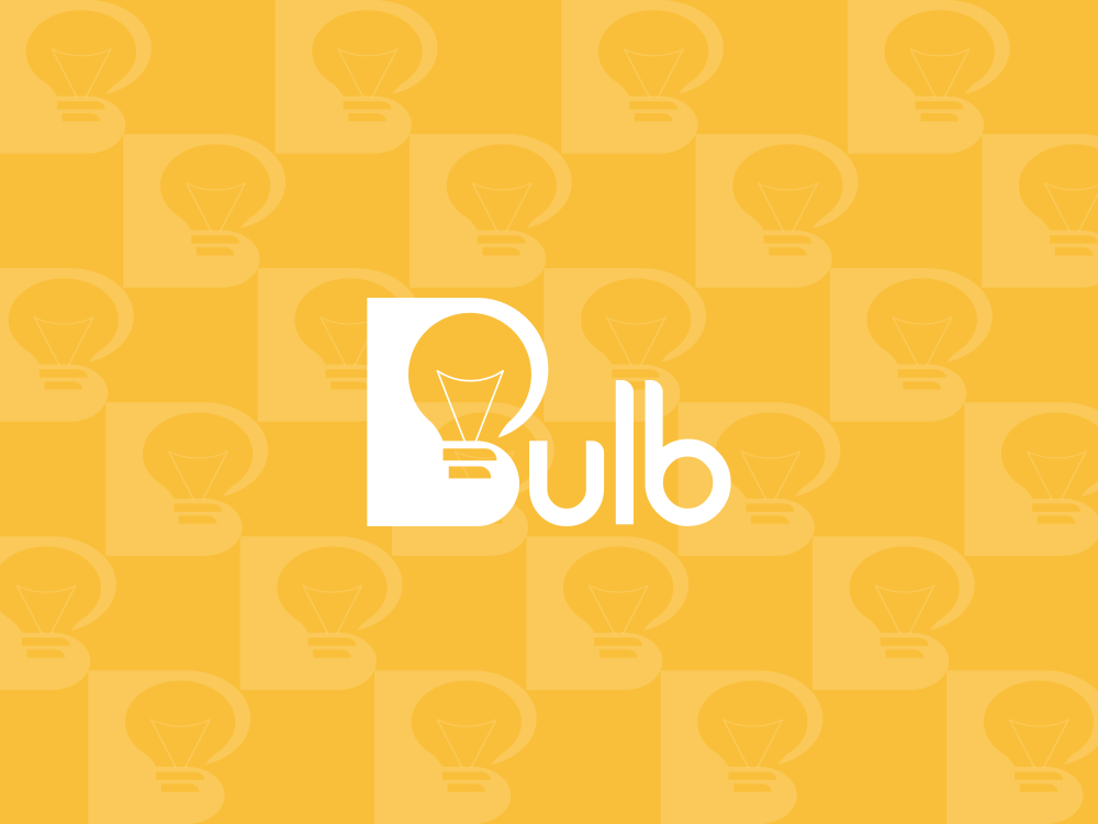 Bulb logo concept by Garagephic Studio on Dribbble