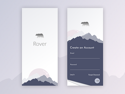 Rover Mobile App by Kai Brooks on Dribbble
