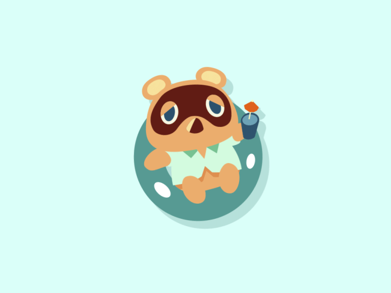 Tom Nook by Léa Estrade on Dribbble