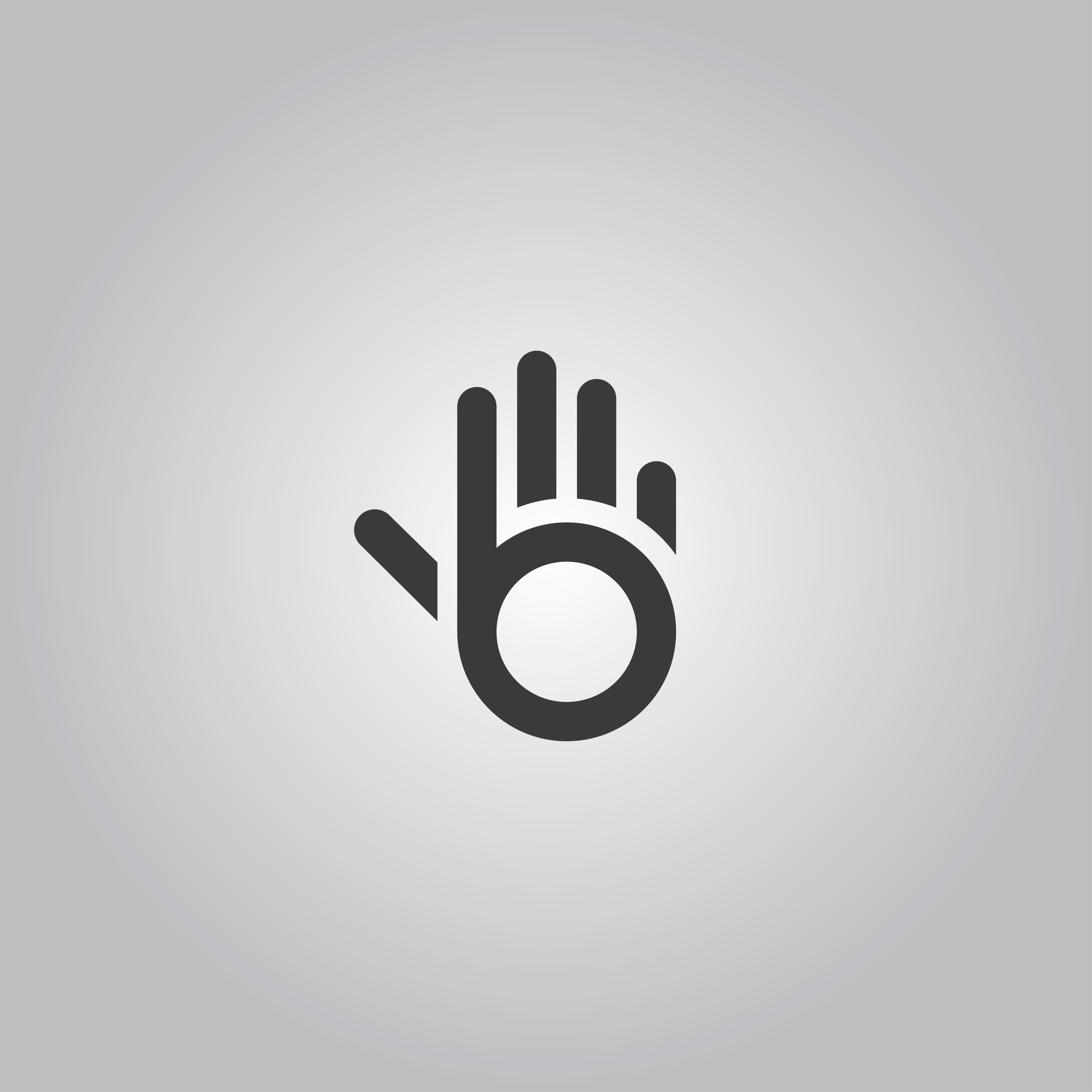 Bighand logo mark 01 by Mirza Yaumil on Dribbble
