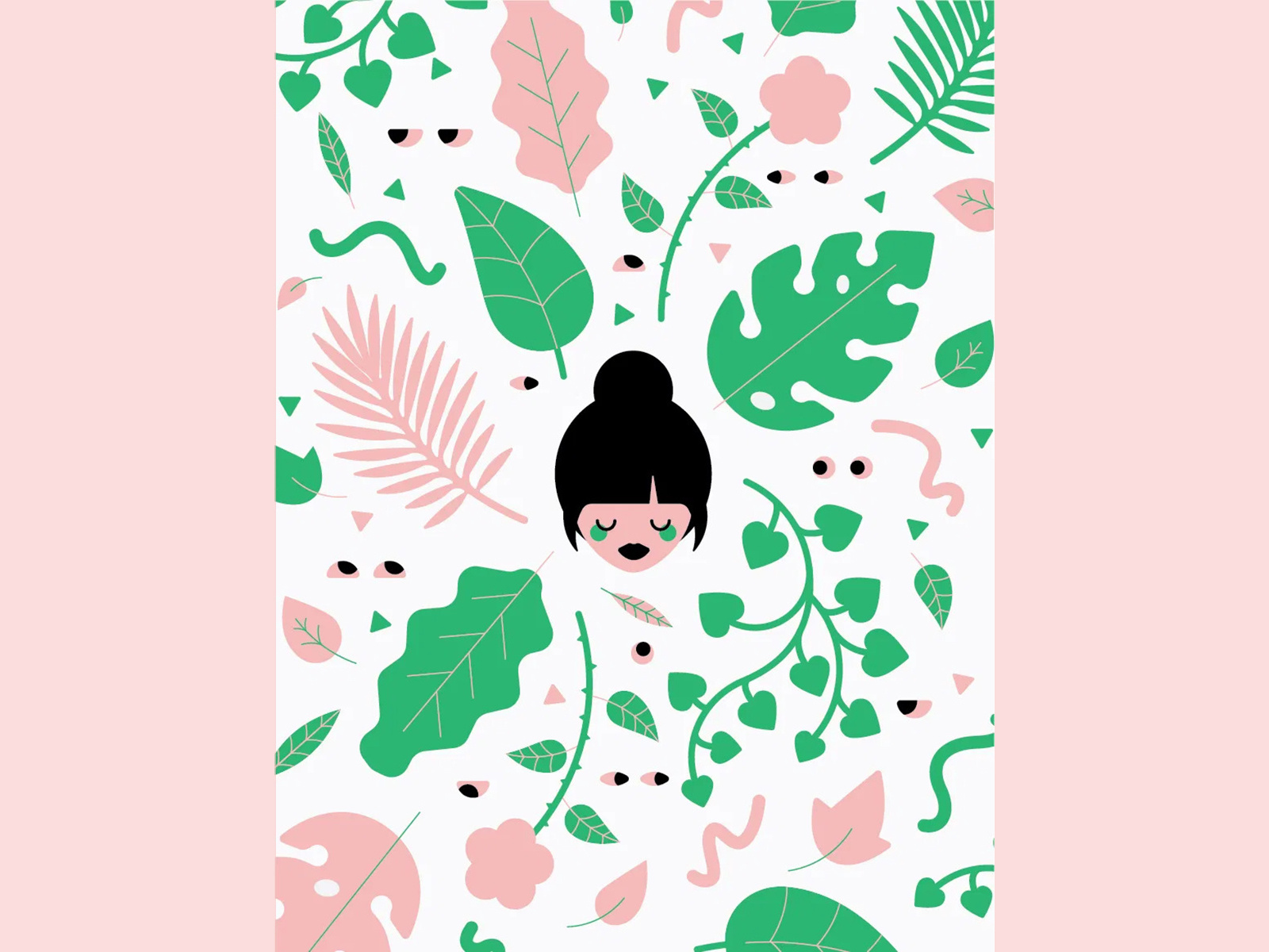 Jungle Mind by Cassie Brock on Dribbble