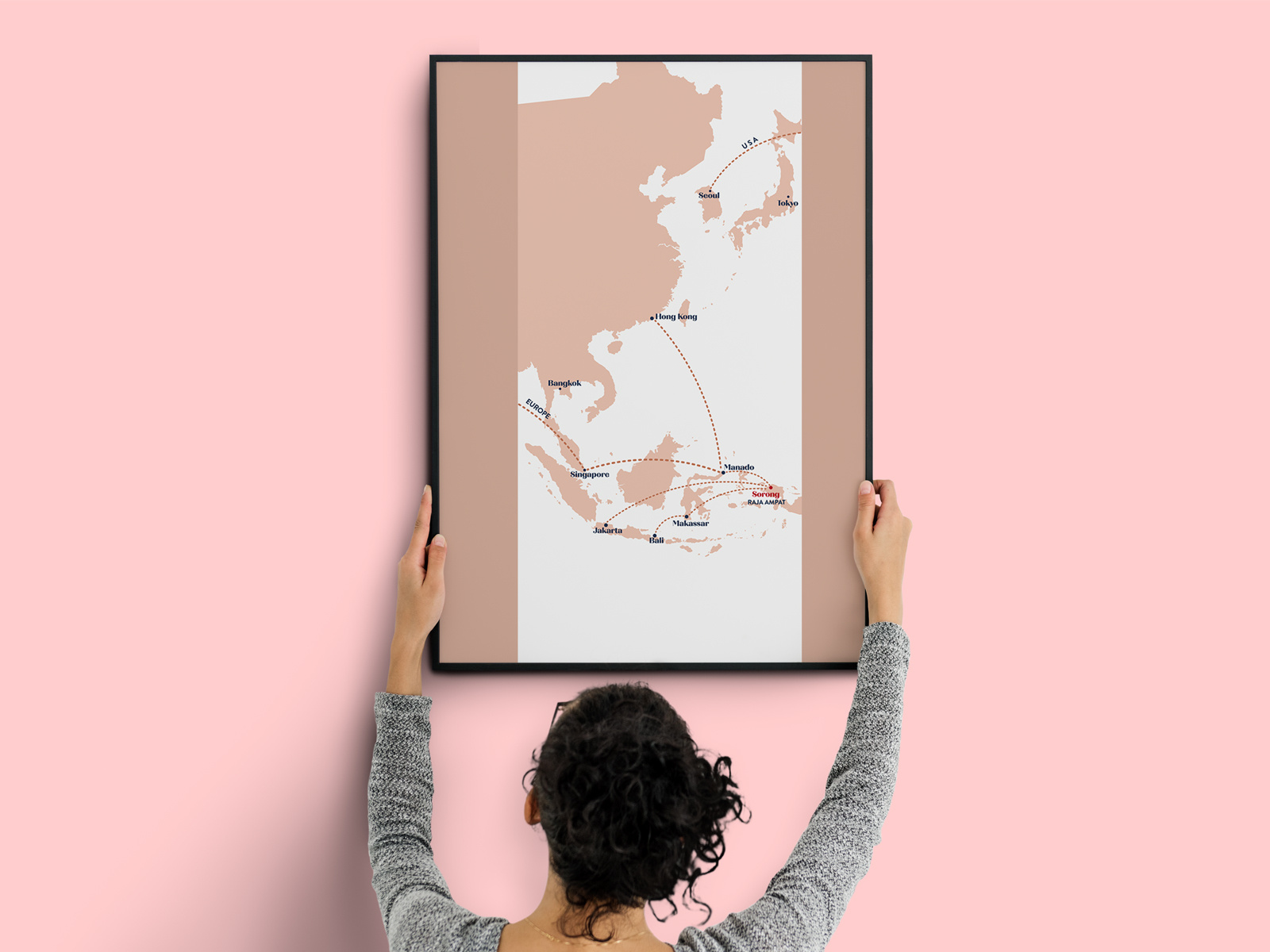 Southeast map by Mohsin Khan on Dribbble