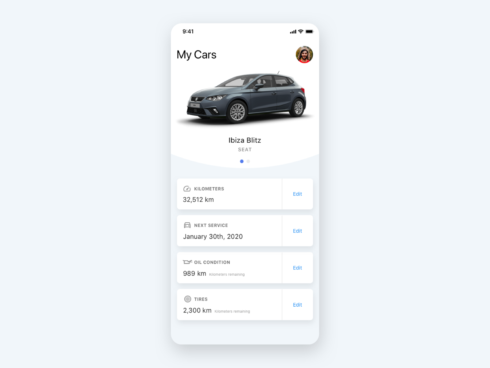 Car Management App Concept by Paul Diaz on Dribbble