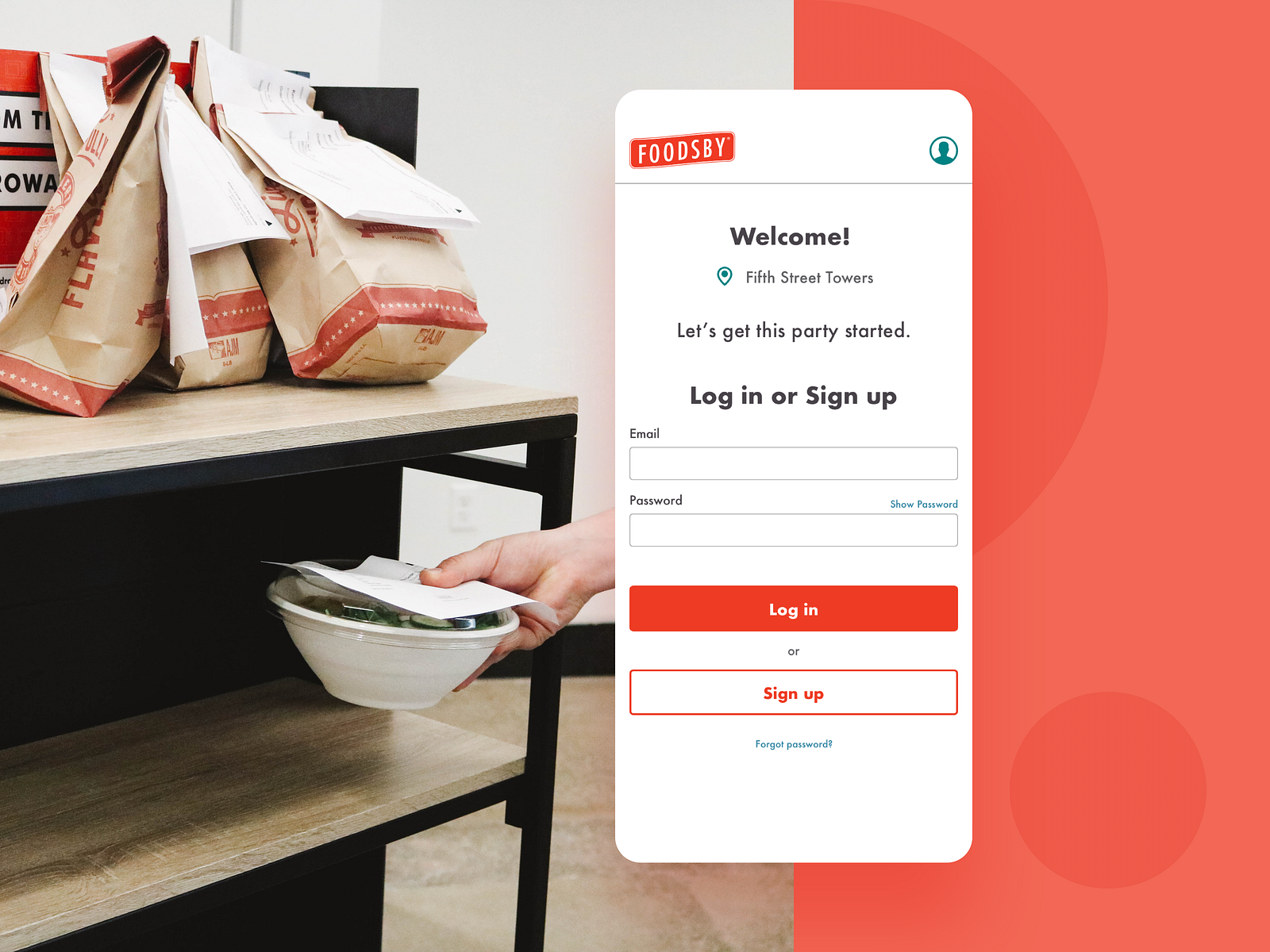 Foodsby Case Study by Jonathan Kaiser on Dribbble