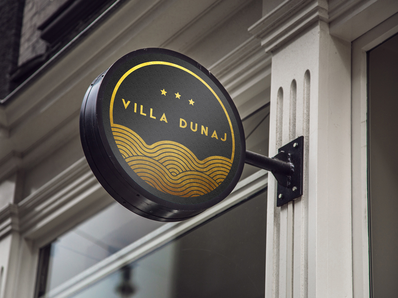 Villa Dunaj logo by G R A F I K E R I K on Dribbble