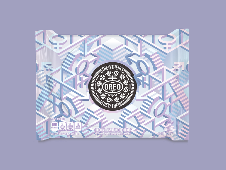 Oreo Pride: Theirs by Sophia Del Plato on Dribbble