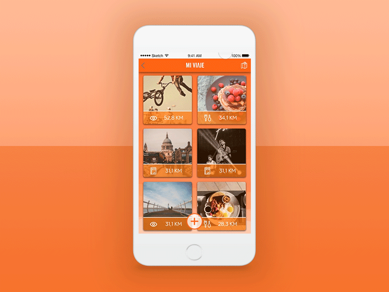 Easyjet city experience APP by Celia Rozalén Martín on Dribbble