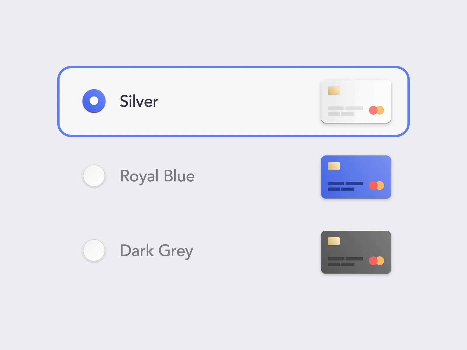 Card Theme - Switch - Light Theme by Jan Hoffmann on Dribbble
