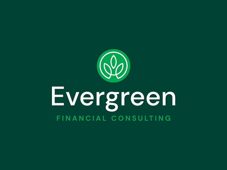 Evergreen Logo by Kyle Davis on Dribbble