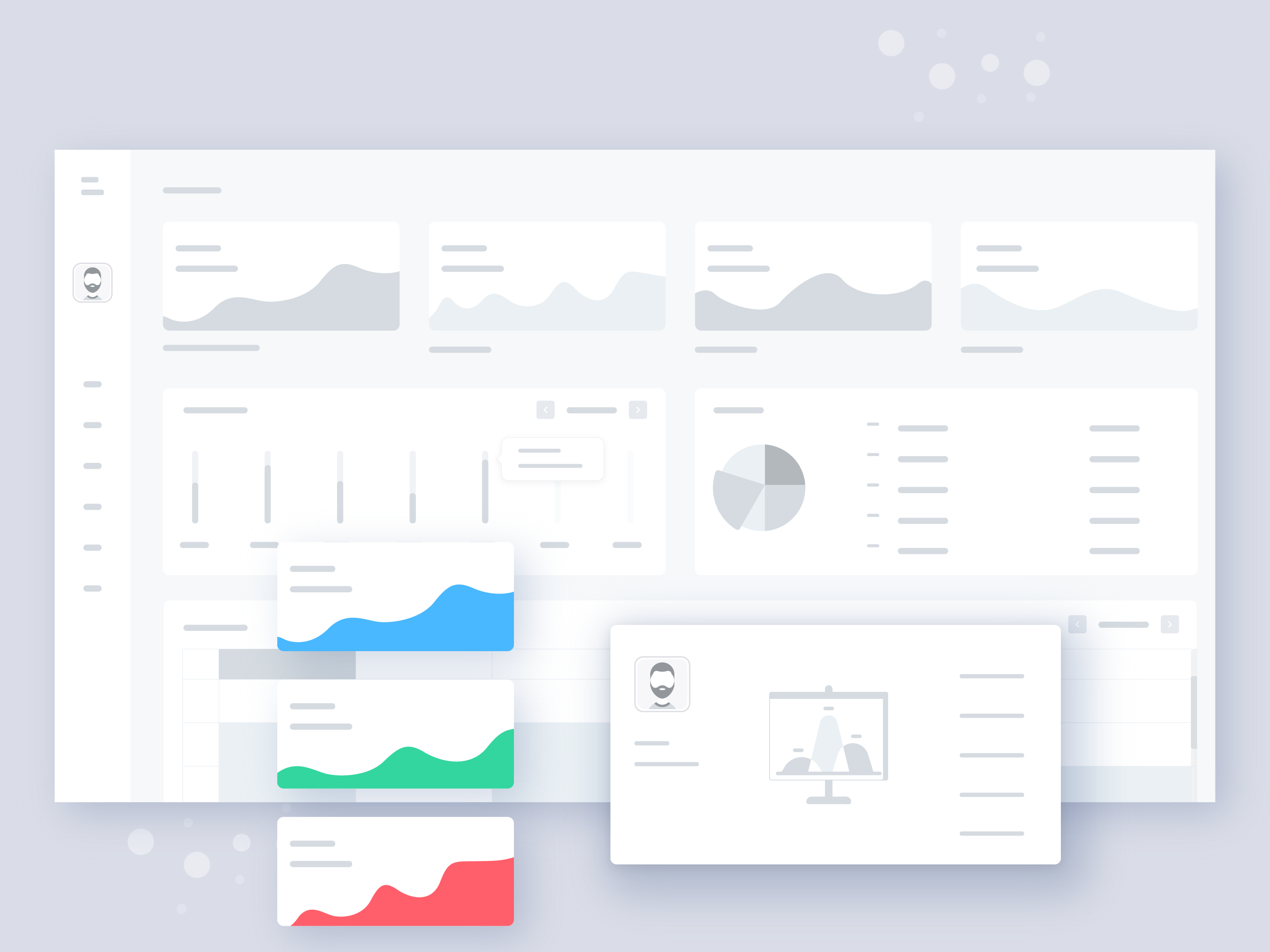 Dashboard Wireframe by Razy Hassan on Dribbble