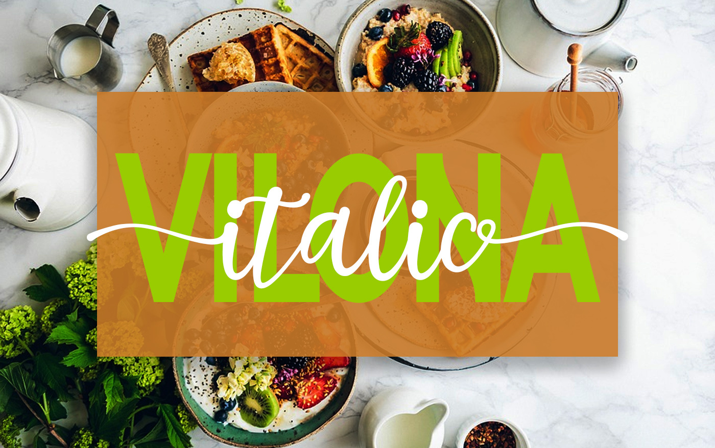 Vilona three typeface variants by Syahrul Fatoni on Dribbble