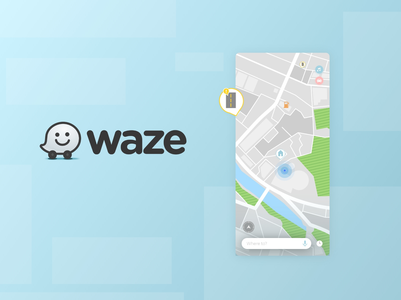 Map - Waze by Gabriel Guedes on Dribbble