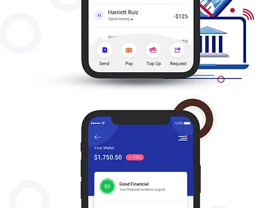 Money Transfer App UI designs, themes, templates and downloadable ...