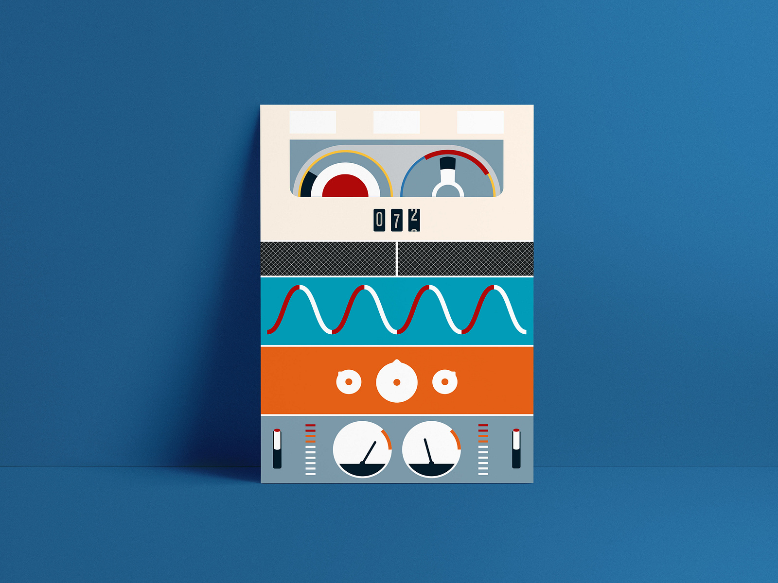 Control Panel Print by sighjones on Dribbble