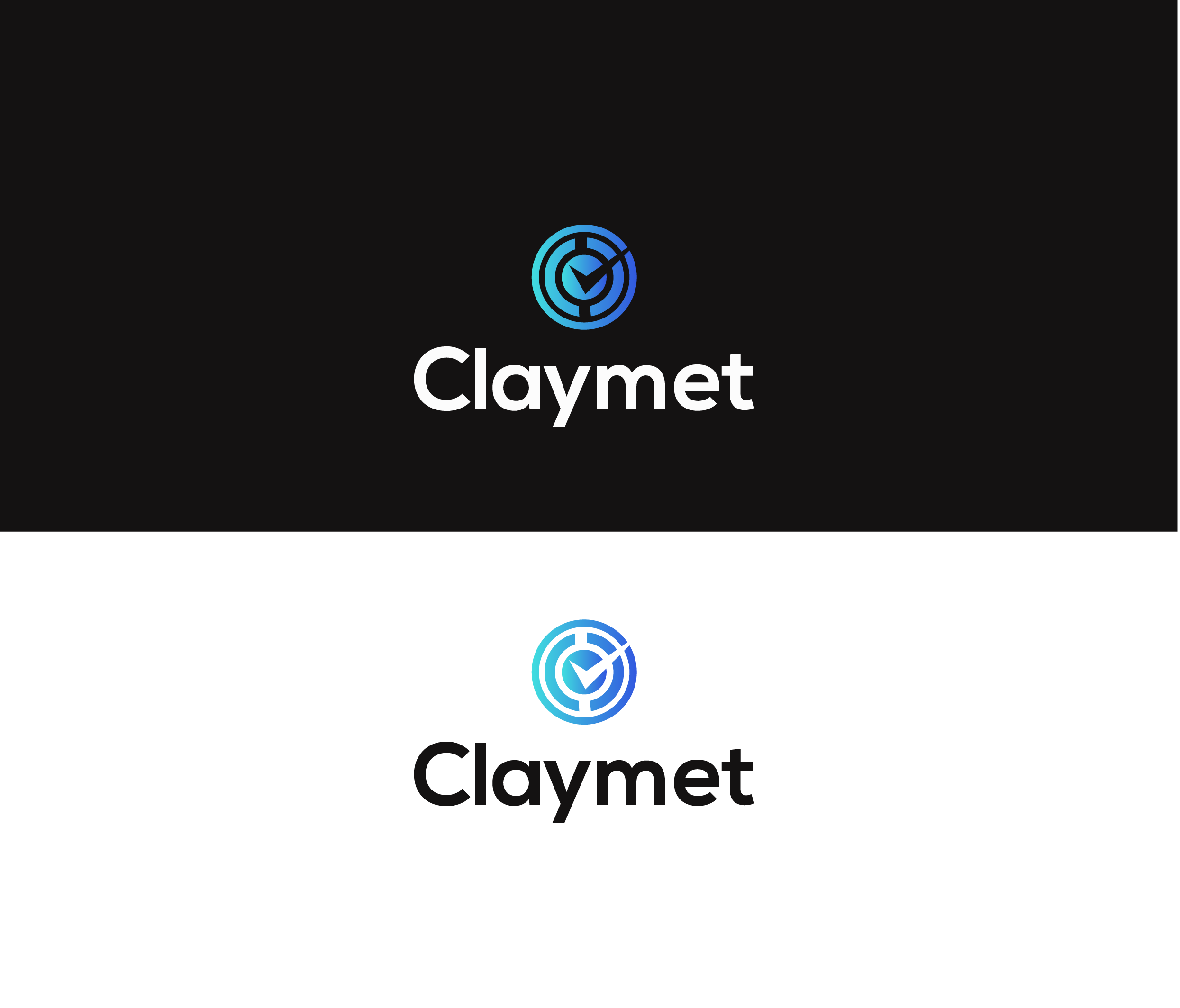 claymet- logo design proposal by Martin Vosatka on Dribbble