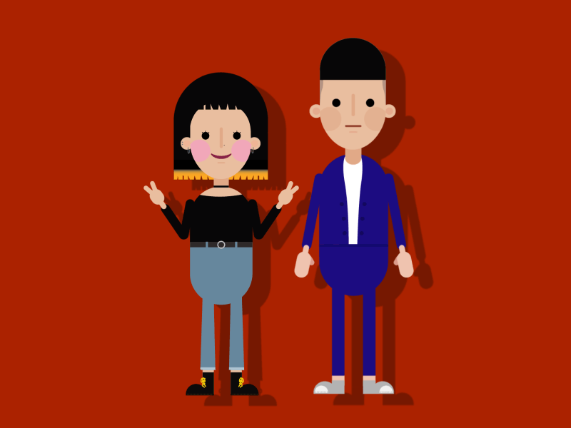 Character Animation_1 by Emily Kim on Dribbble