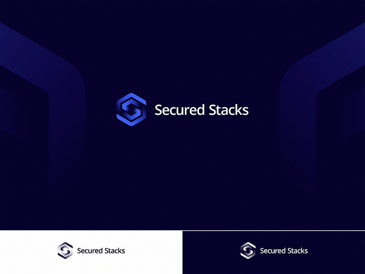 Secured Stacks Logo Design by Alexandr Fesun on Dribbble