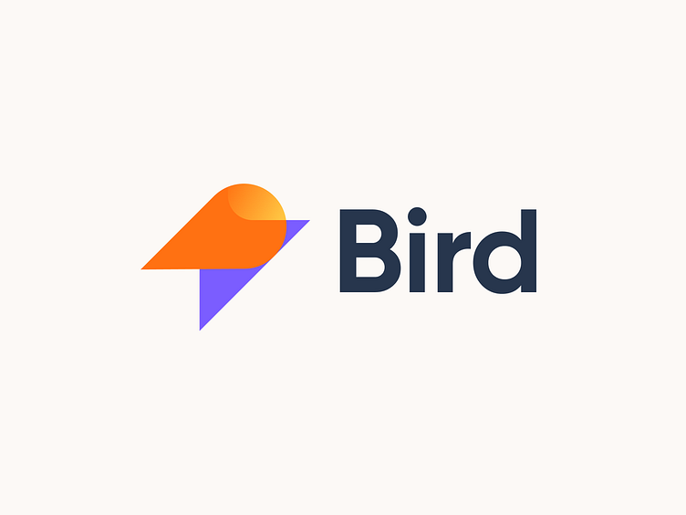 Bird.money logo redesign by Benjamin Oberemok for unfold on Dribbble