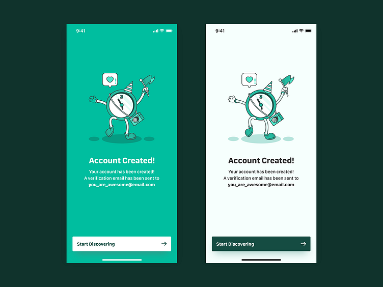 Mobile App Character Design by Moon Hui Lee on Dribbble
