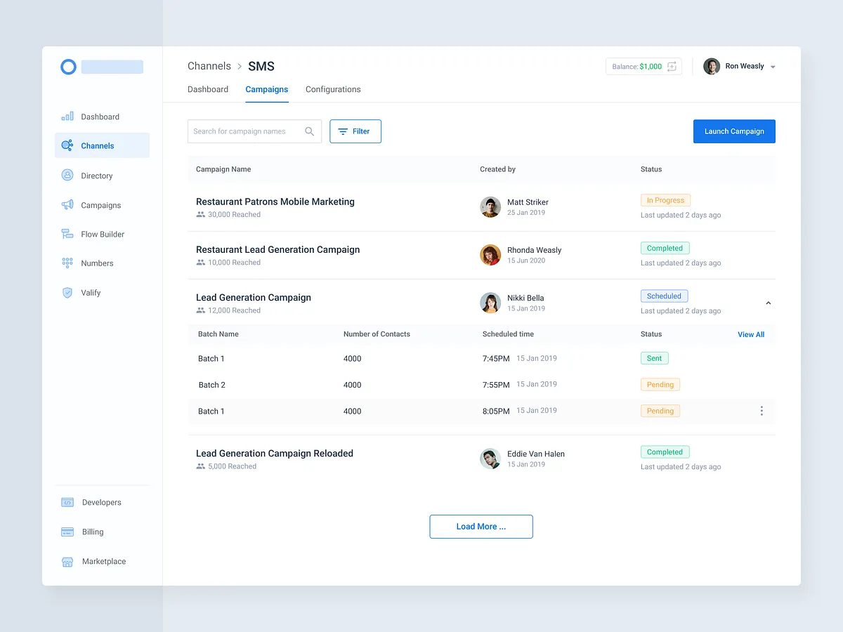 Browse thousands of Saas Interface images for design inspiration | Dribbble