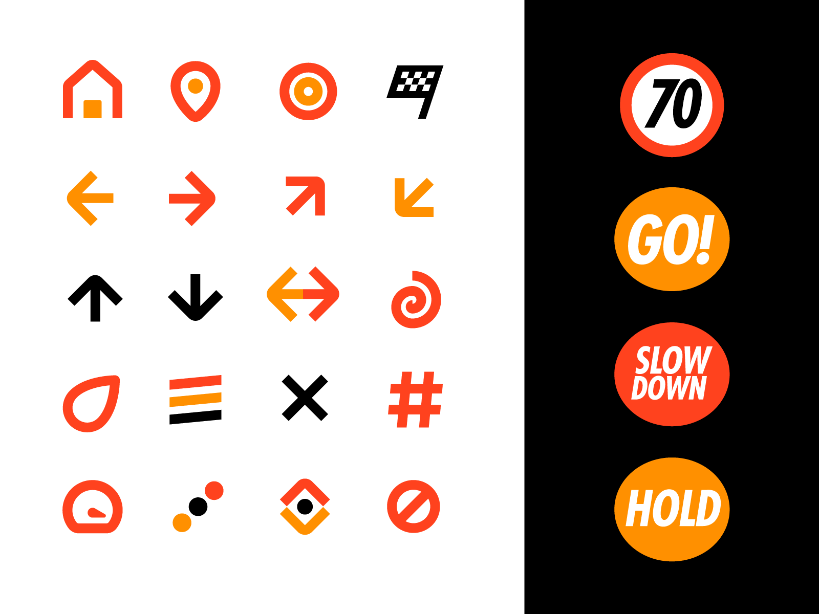 TRAK Brand Identity for Racing Circuit by Mihai Dolganiuc on Dribbble