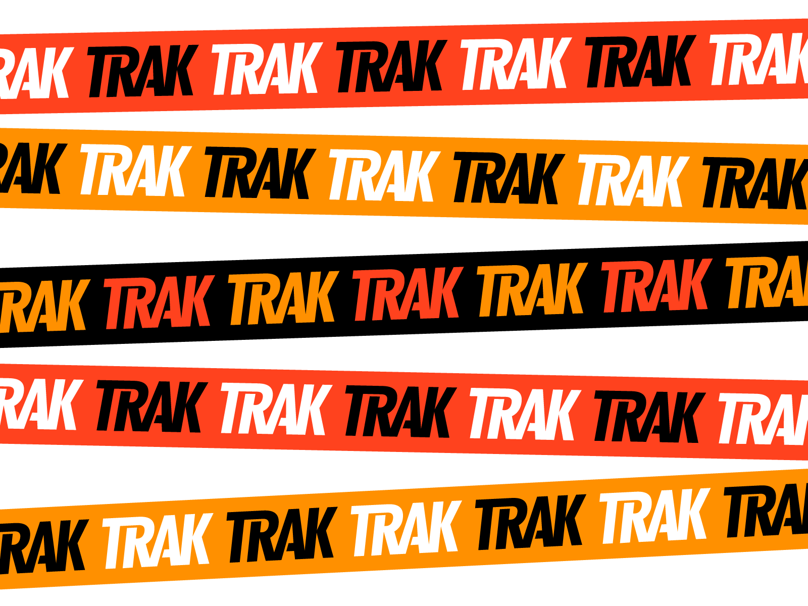 TRAK Brand Identity for Racing Circuit by Mihai Dolganiuc on Dribbble