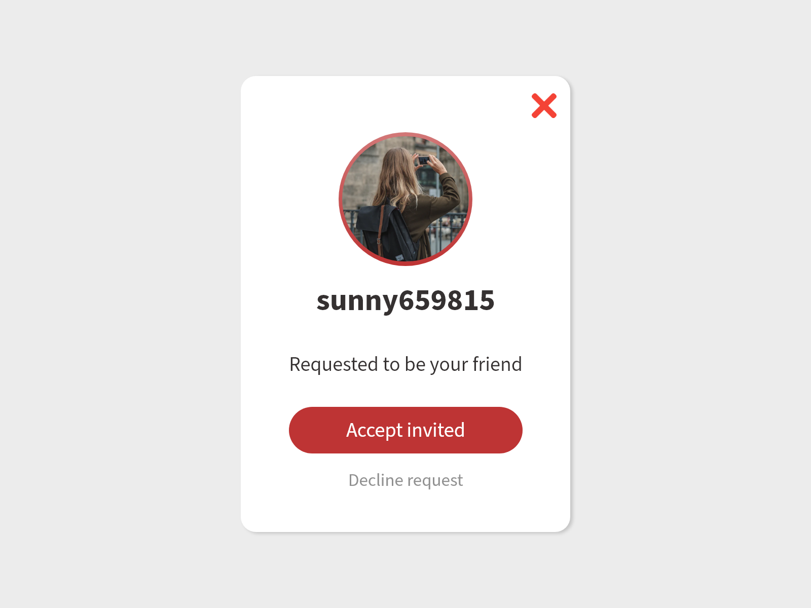 Daily UI #078 - Pending Invitation by Angel Lin on Dribbble