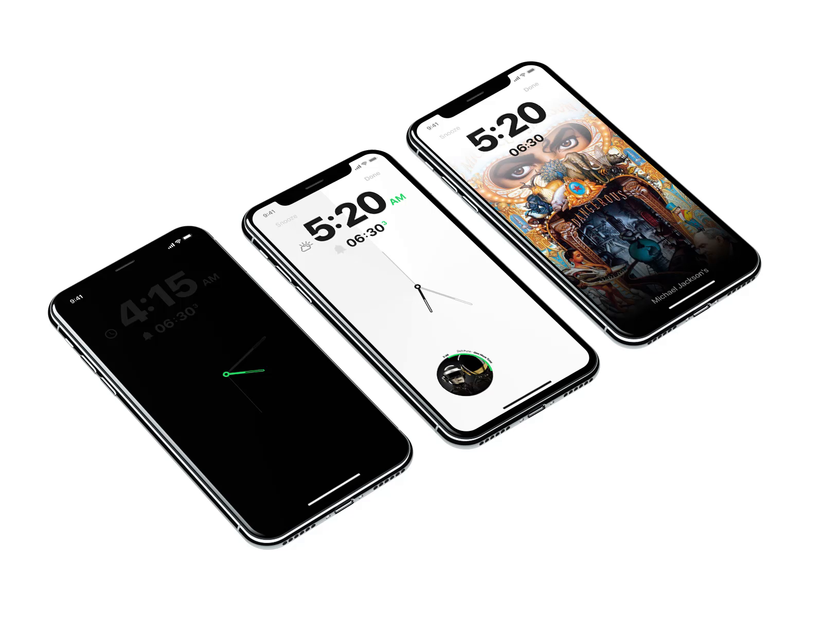 Alarm clock by Michal Galubinski on Dribbble