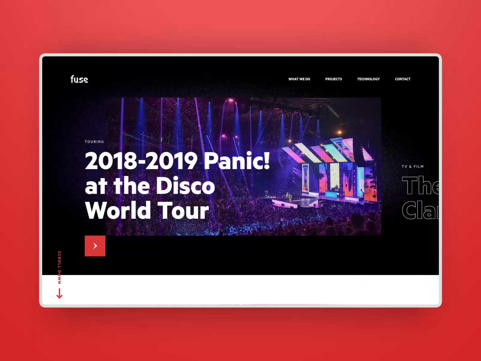 Fuse-tg Website Redesign by metajive on Dribbble