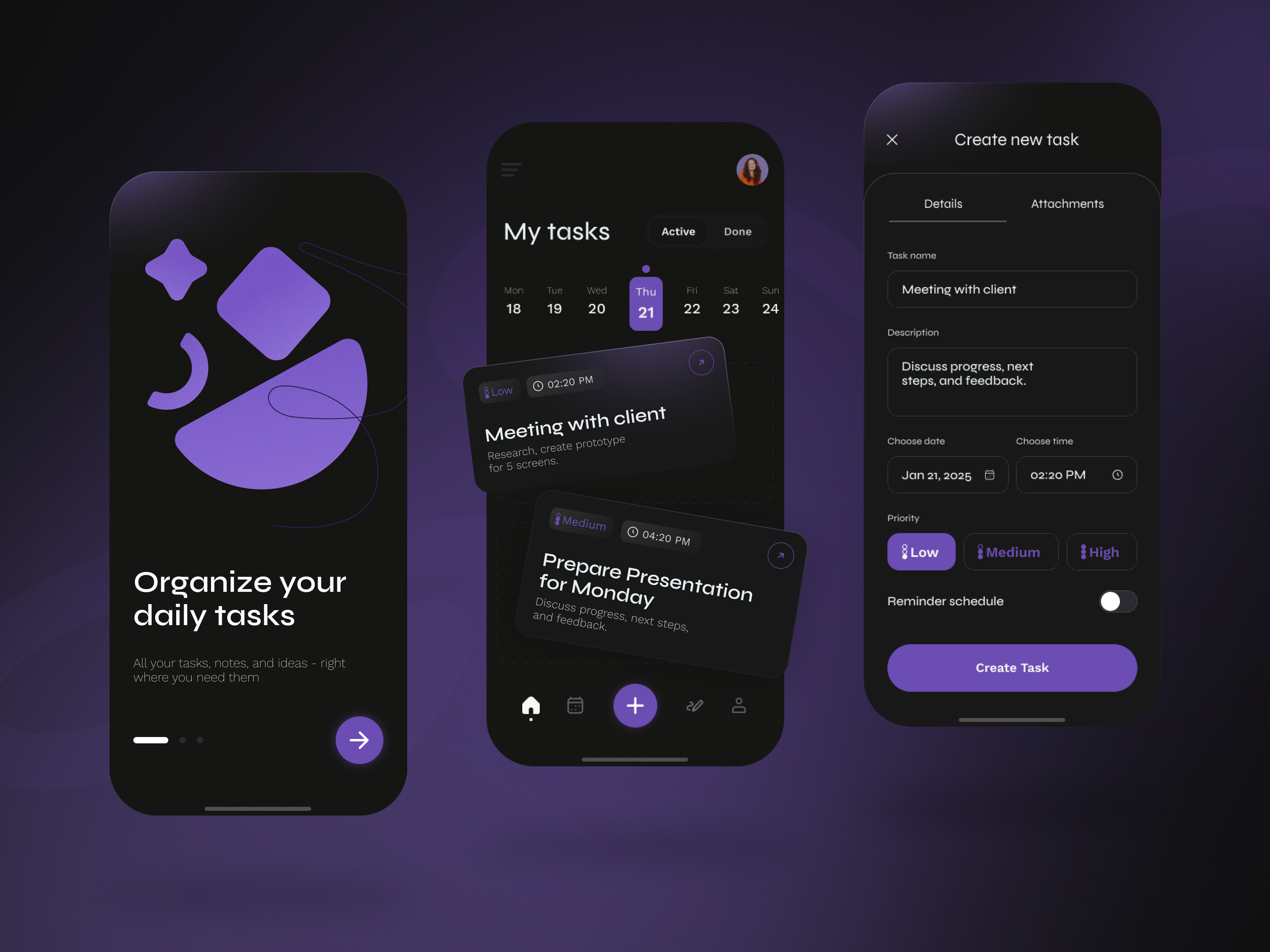 Browse thousands of Task Management Mobile App images for design ...