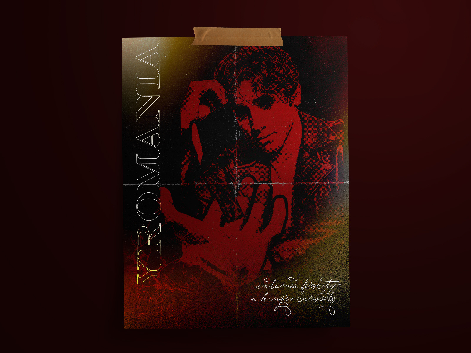 PYROMANIA | Poster Design by Chloe Landingin on Dribbble