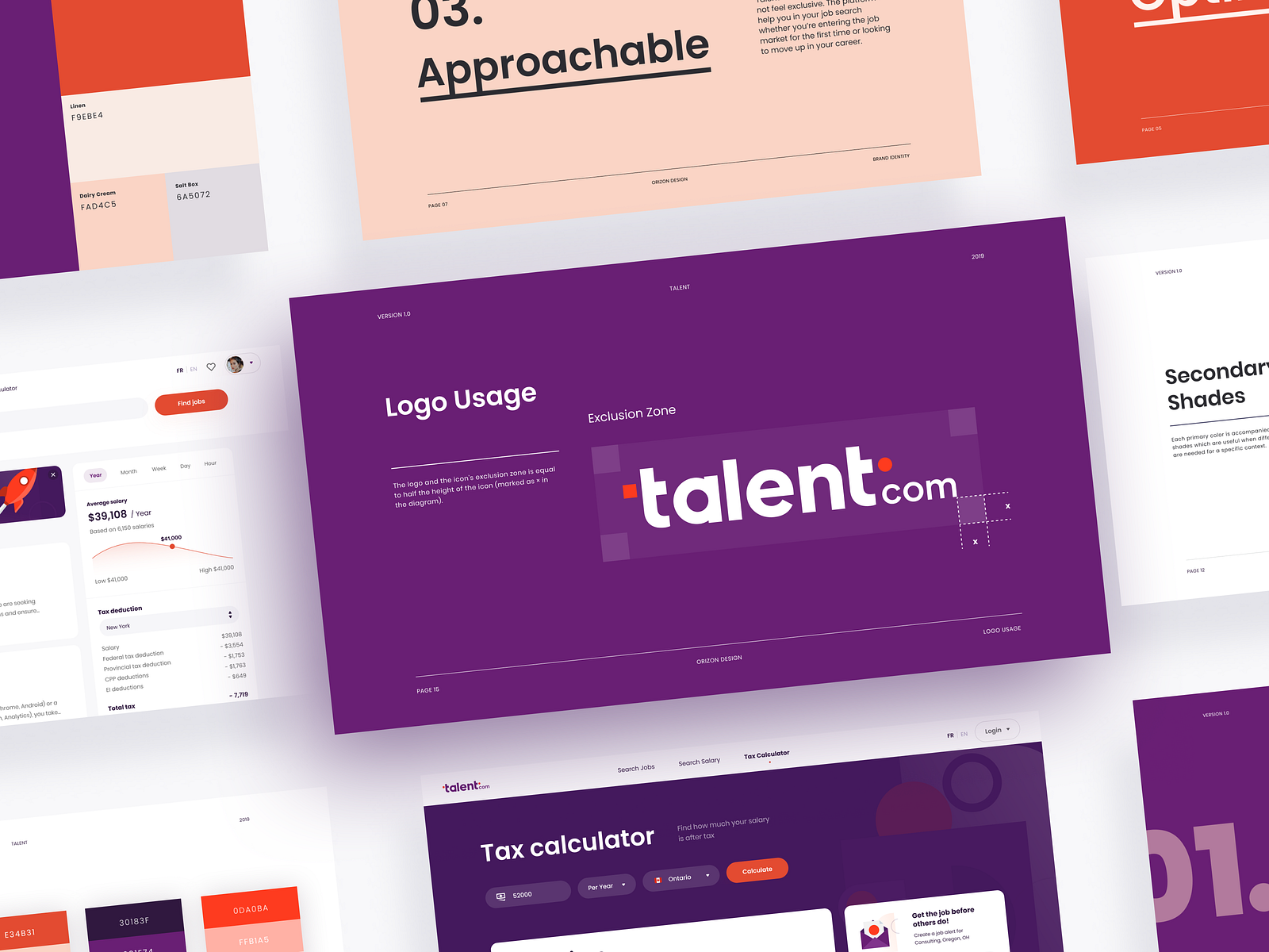 Talent.com - Logo, Full Redesign and Branding by Aurélien Salomon UX ...