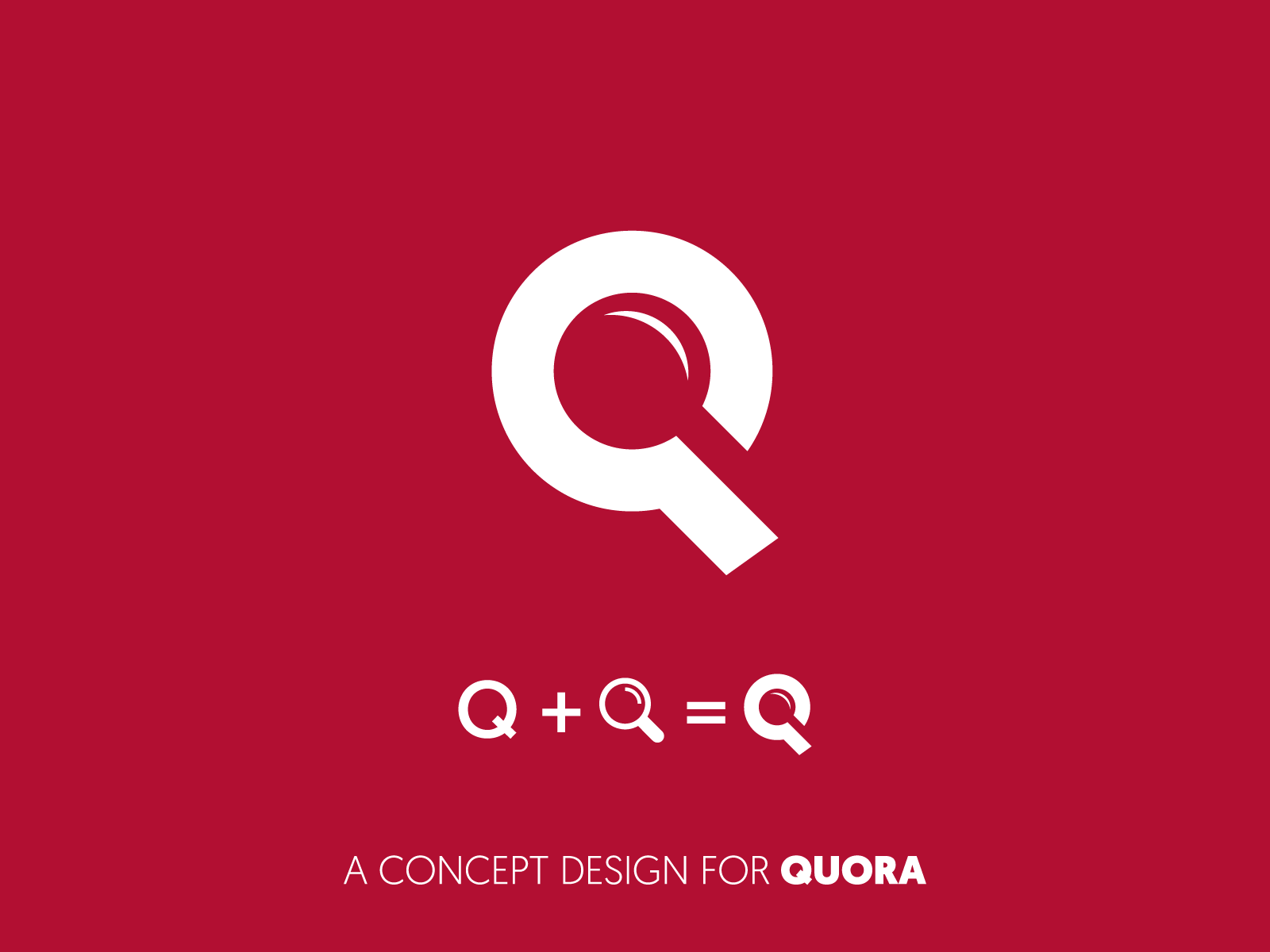 Quora Redesign by Moonlightproductions on Dribbble
