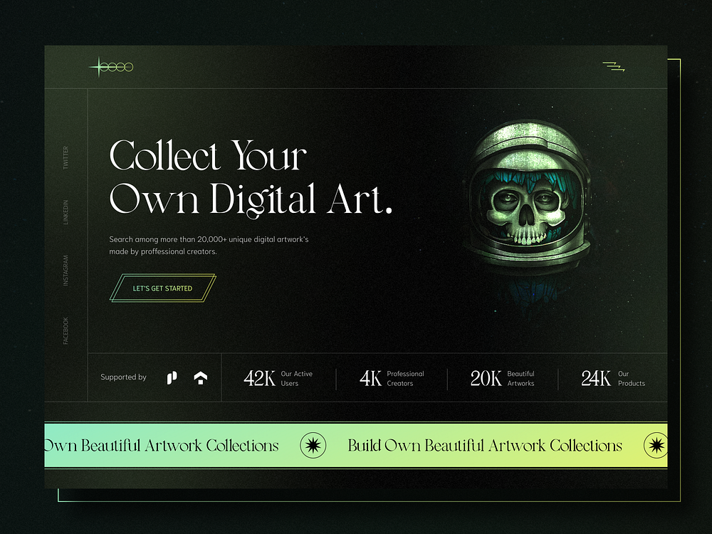 Hero Section designs, themes, templates and downloadable graphic ...