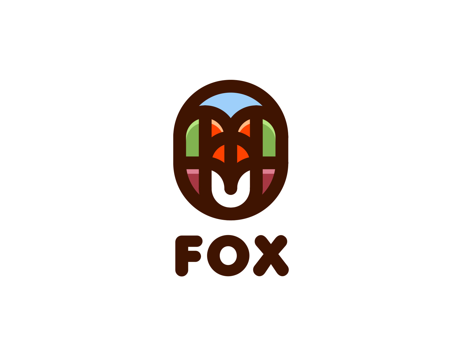 Fox Logo by Nikita Golubev on Dribbble