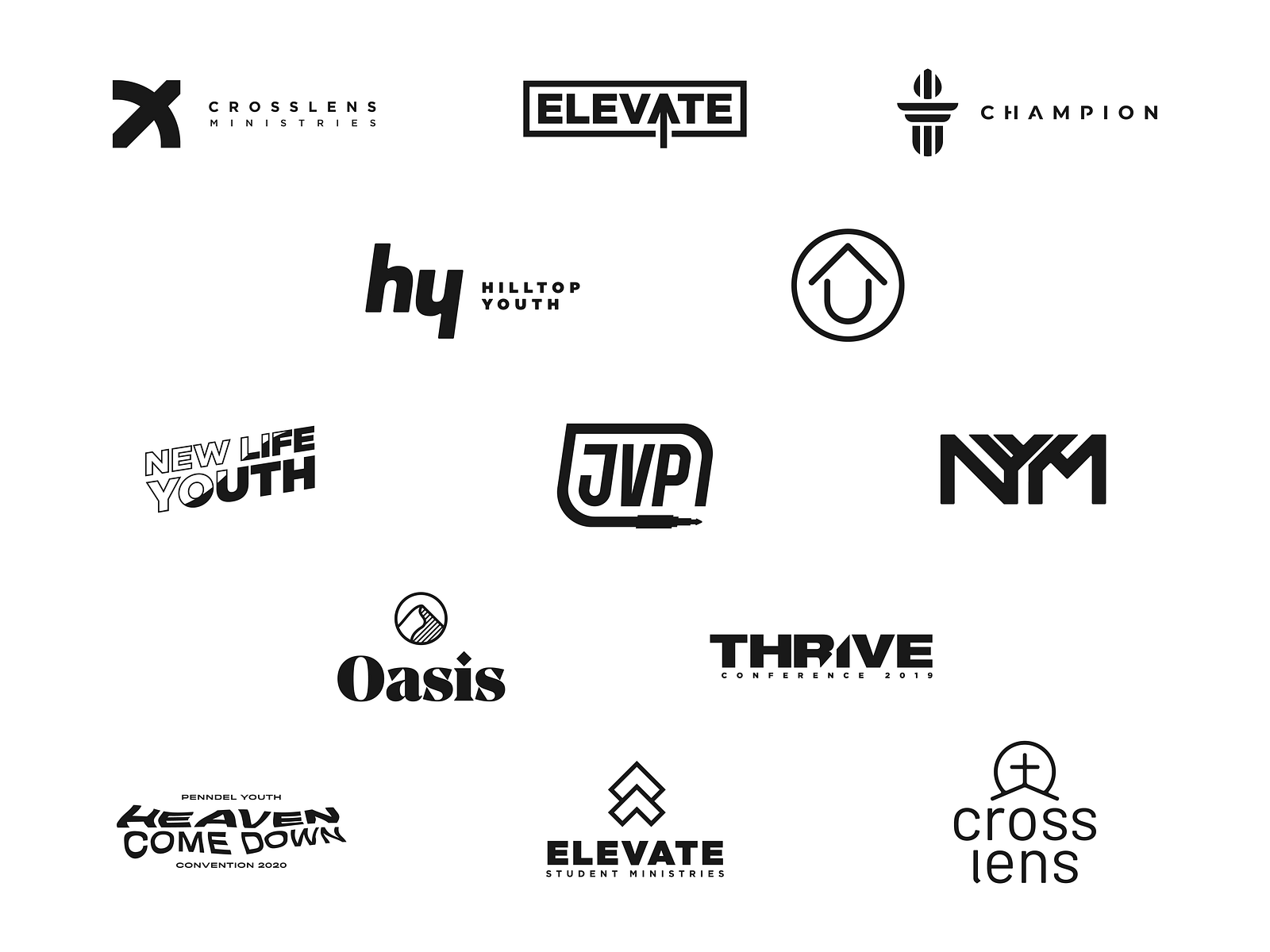 Logos by Caleb J Goldberg on Dribbble