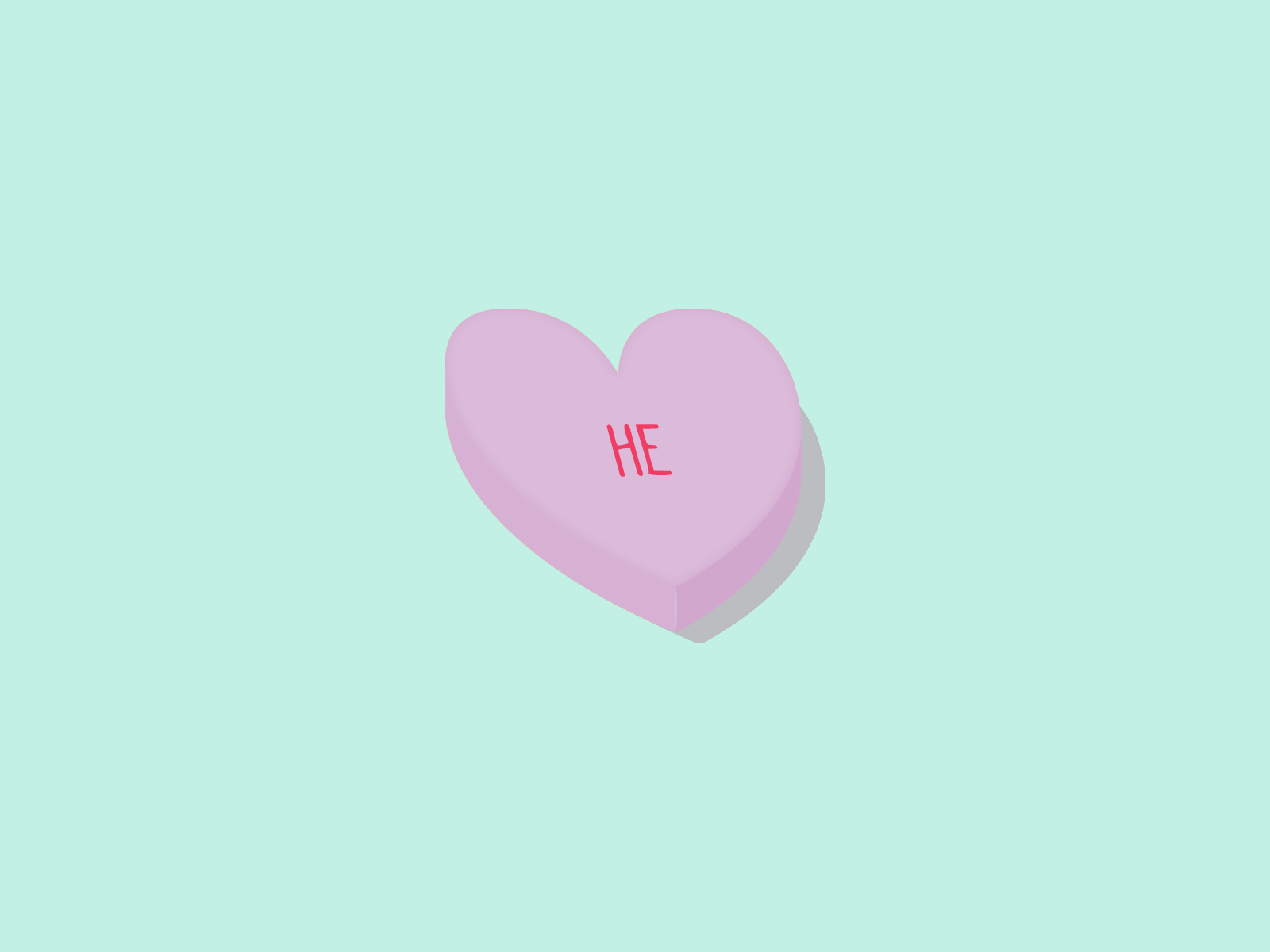 Candy Hearts designs, themes, templates and downloadable graphic ...