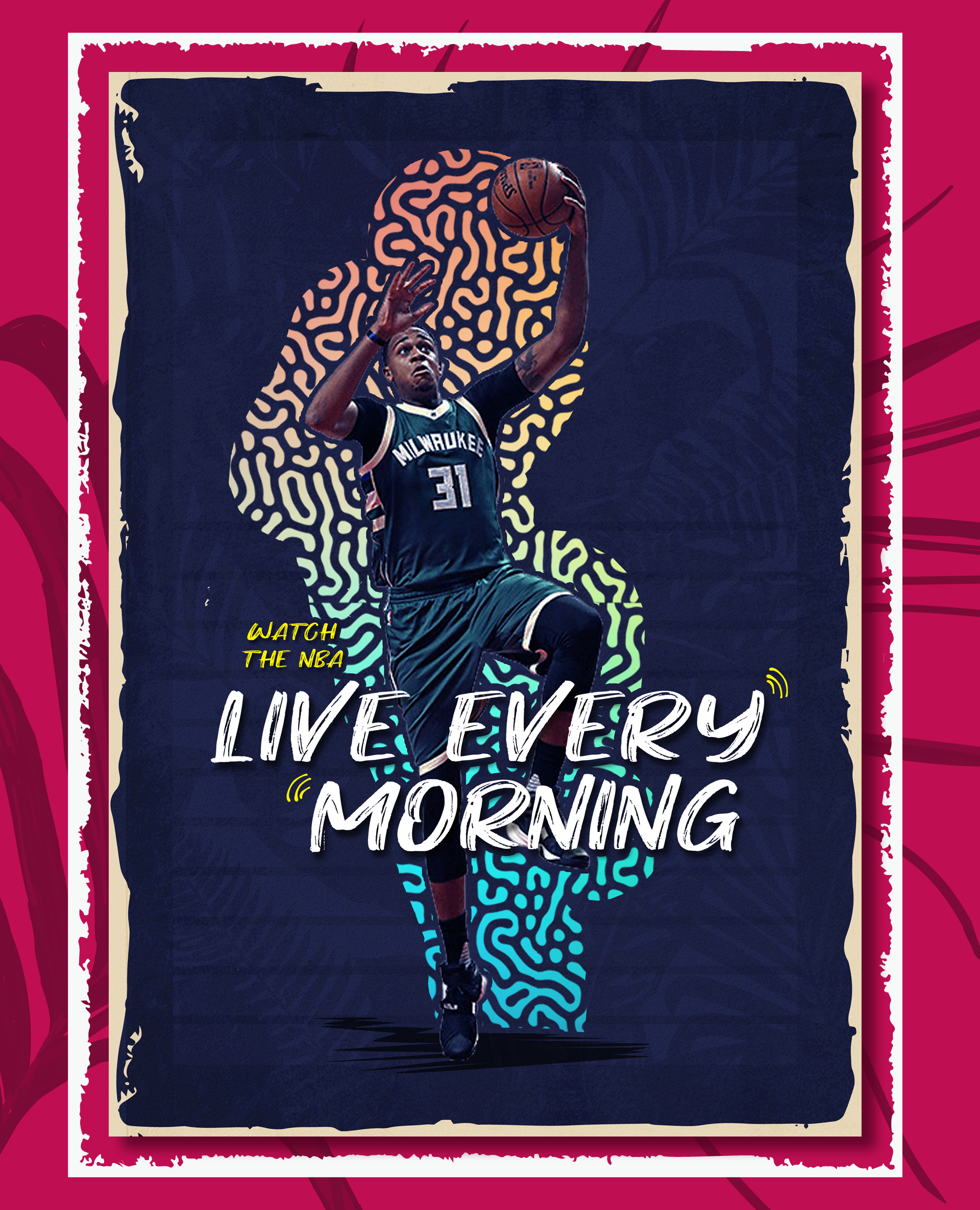 NBA Poster by Awais Ahmed on Dribbble