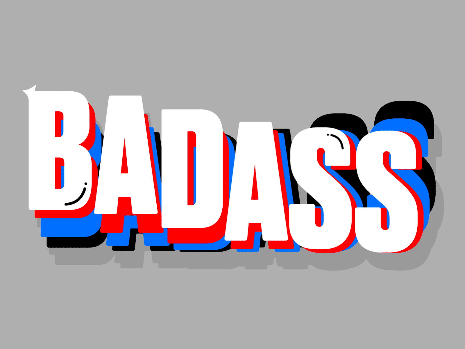 BADASS 😎 by Mat Voyce on Dribbble