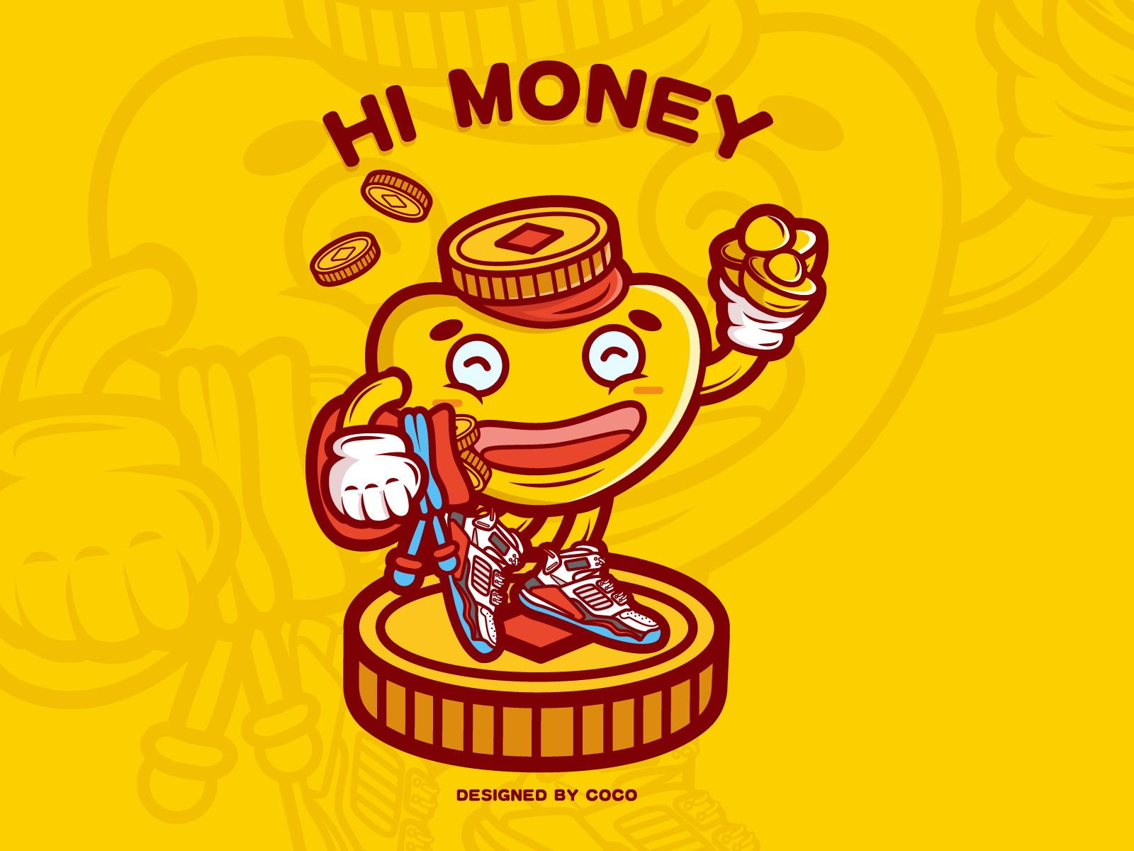 Hi Money by Coco 倩 on Dribbble