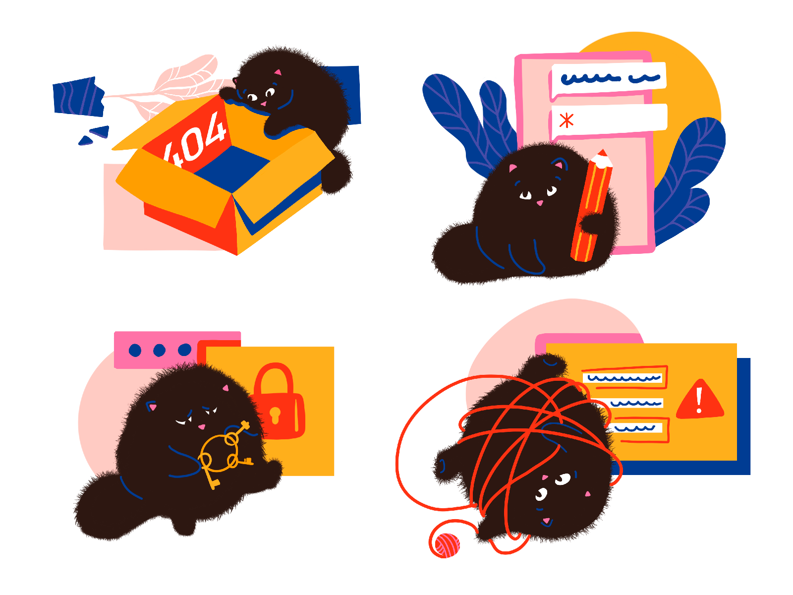 Errors Design Illustration by tubik.arts on Dribbble