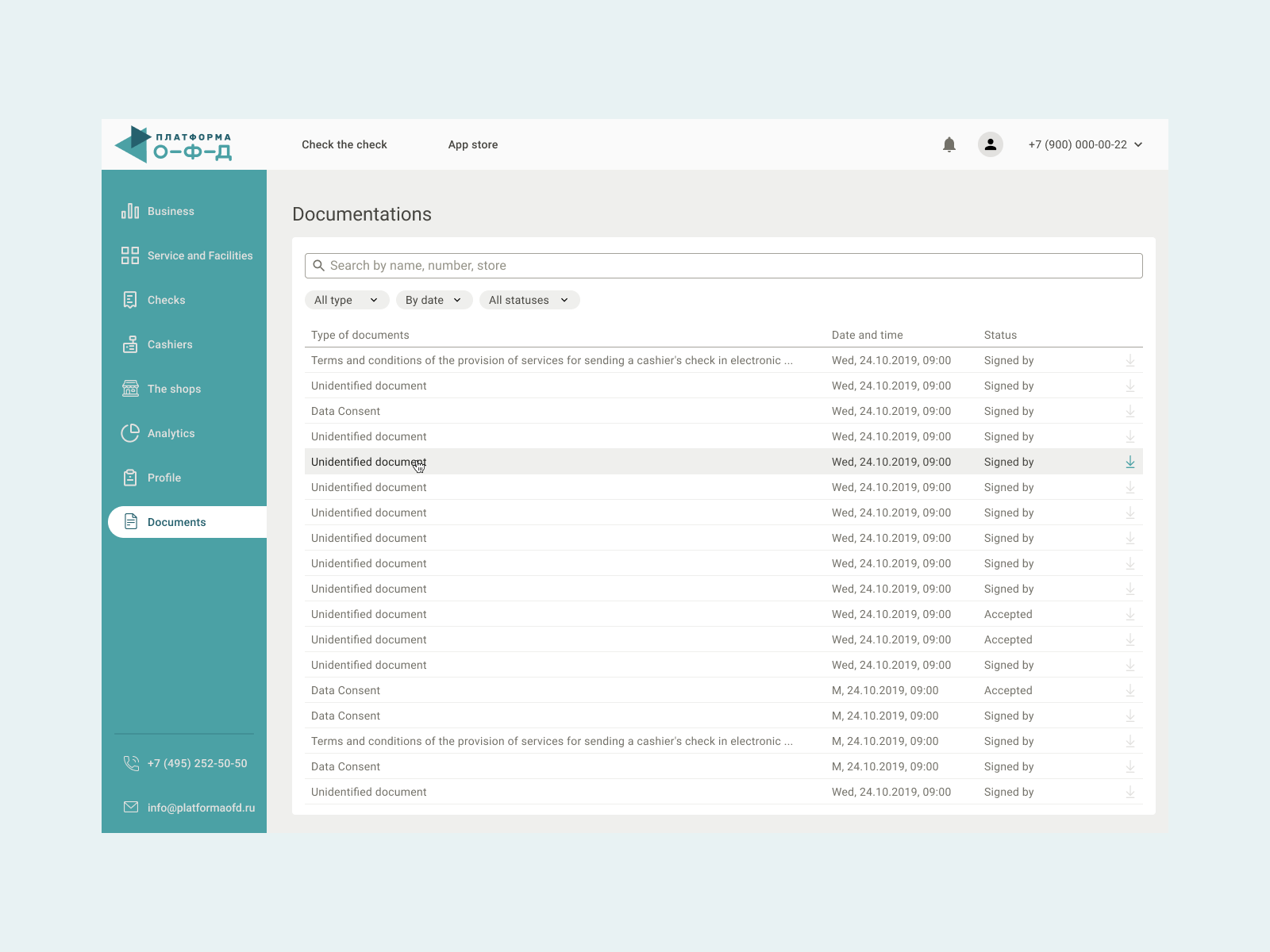 OFD Platform by Murat Kurbanov on Dribbble