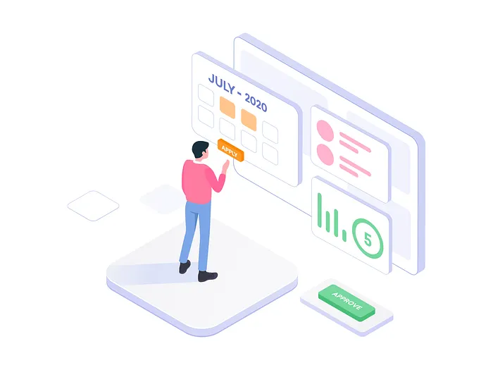 Leave Management designs, themes, templates and downloadable graphic ...